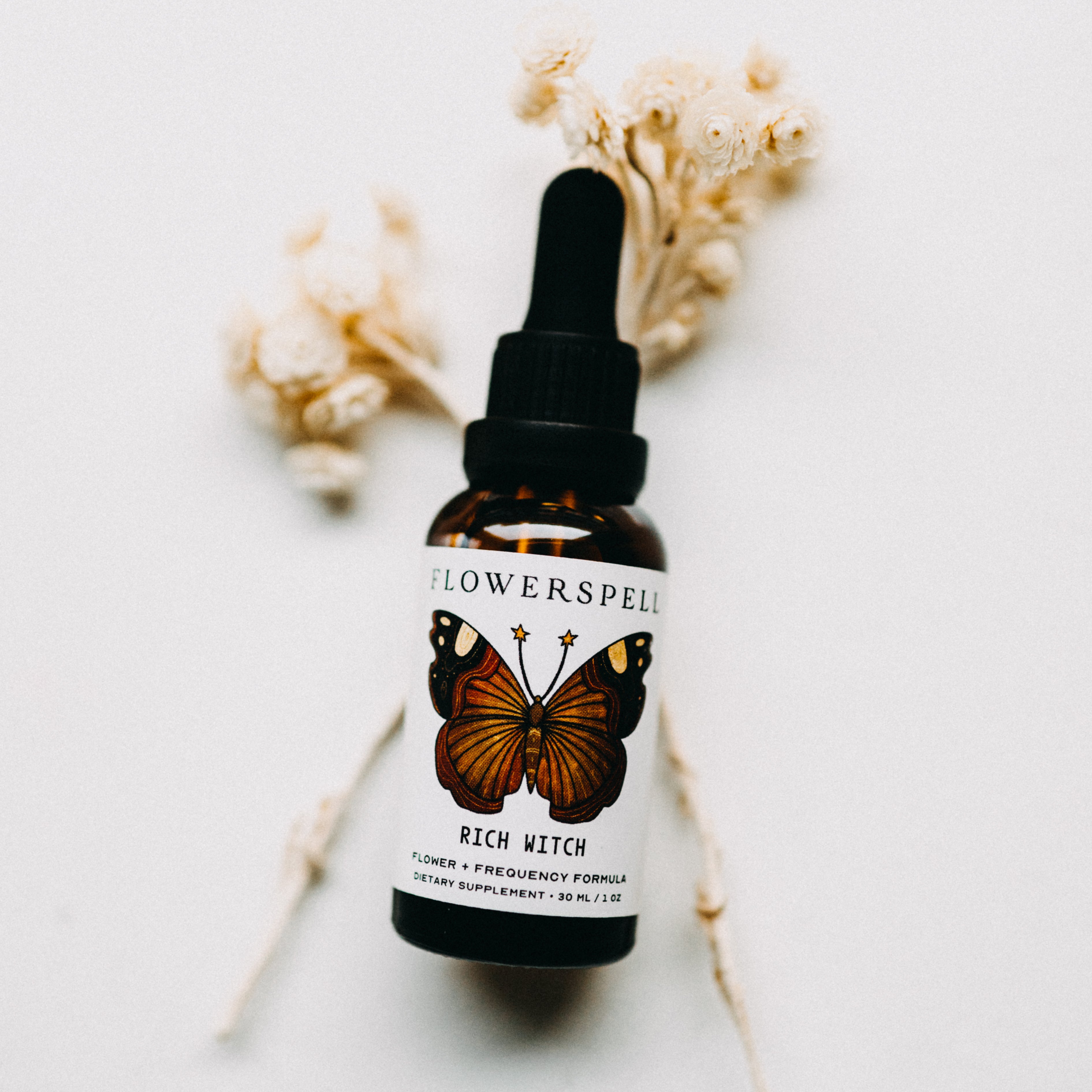 RICH WITCH FLOWER ELIXIR - for creating a hot relationship with money ...